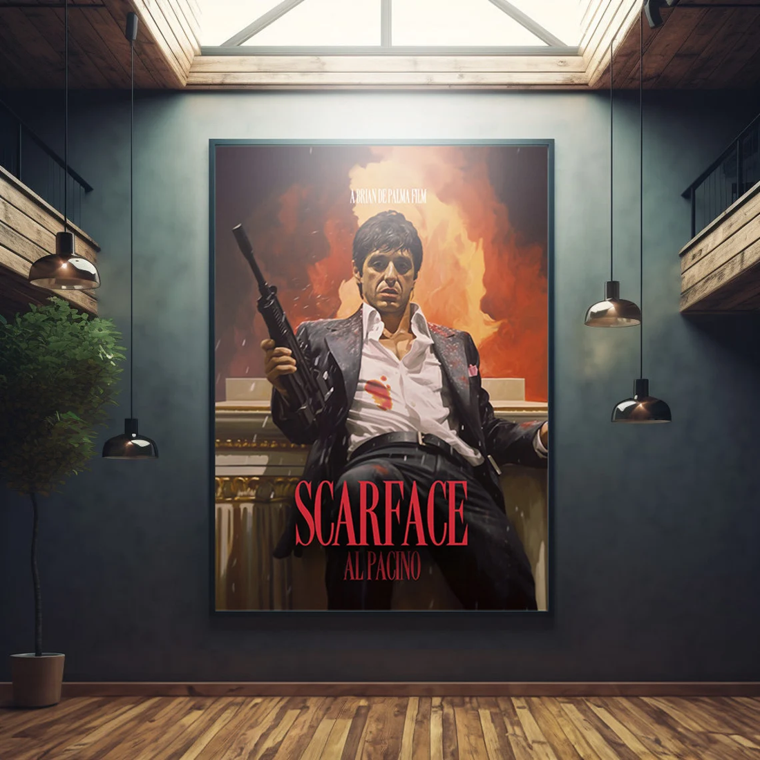 Scarface - "Say hello to my little friend" – Poster House Uy
